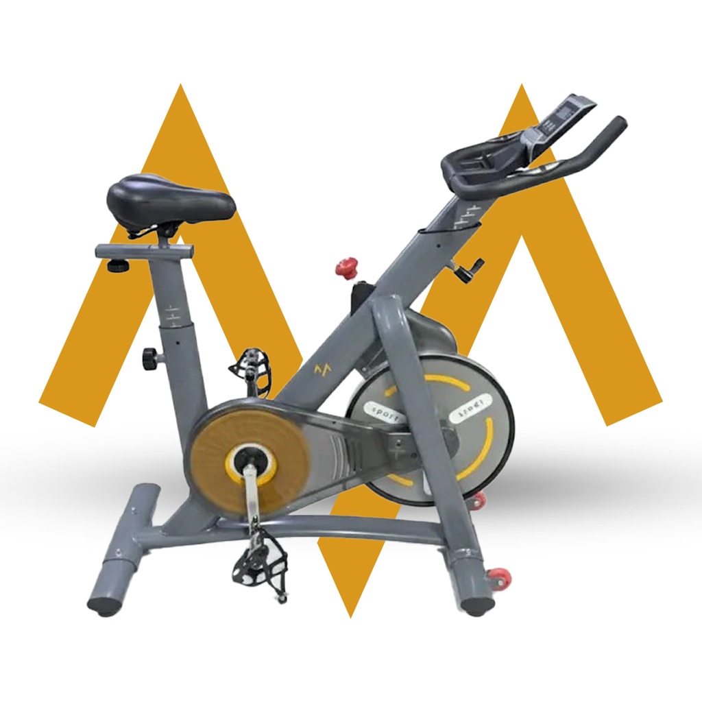 7MD Indoor Stationary Exercise Bike - Sport Edition with Adjustable ...